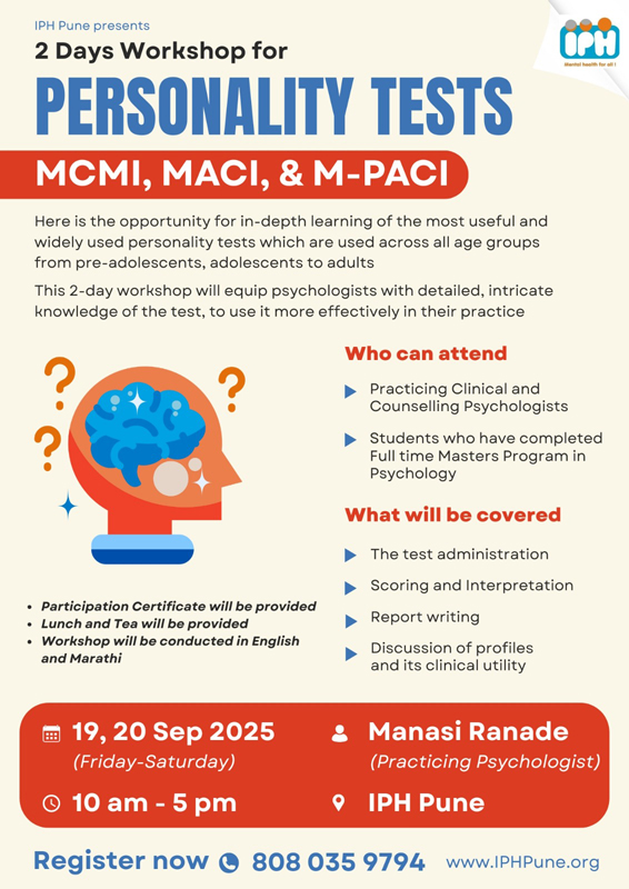 IPH Pune – Mental Health For All